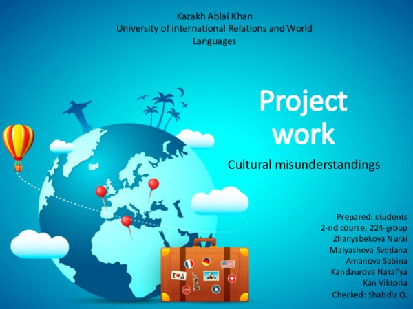 (PPT) Cultural misunderstandings