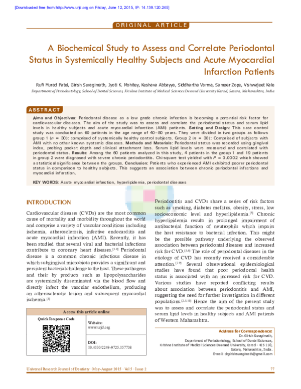 Pdf Case Series Comparison Of Frenectomy Using Laser And Scalpel