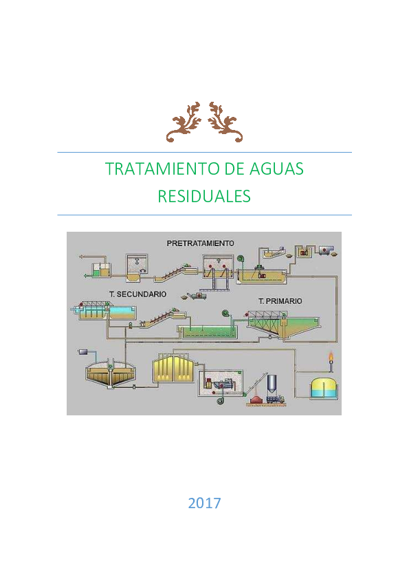 (PDF) TRATAMIENTO DE AGUAS RESIDUALES