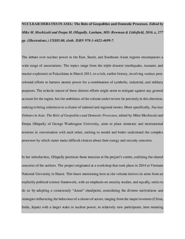 (DOC) NUCLEAR DEBATES IN ASIA.docx