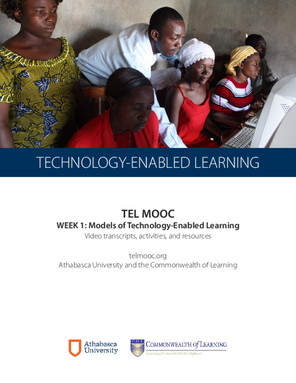 (PDF) TEL MOOC WEEK 1: Models of Technology-Enabled Learning TECHNOLOGY ...