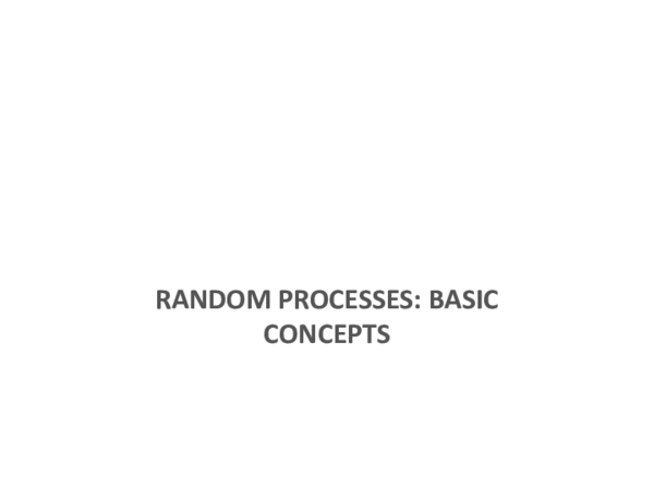 (PPT) Random process