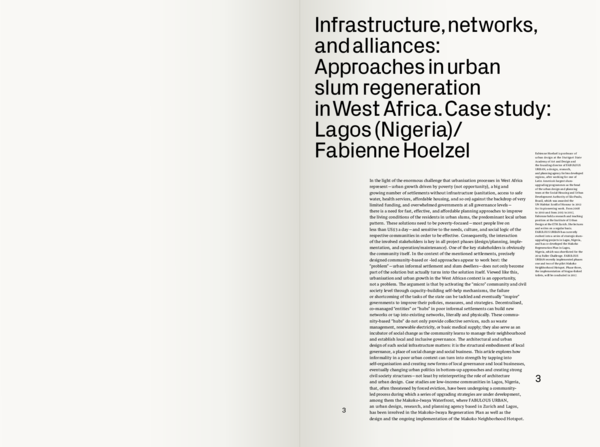 (PDF) Infrastructure, networks, and alliances- Approaches in urban slum ...