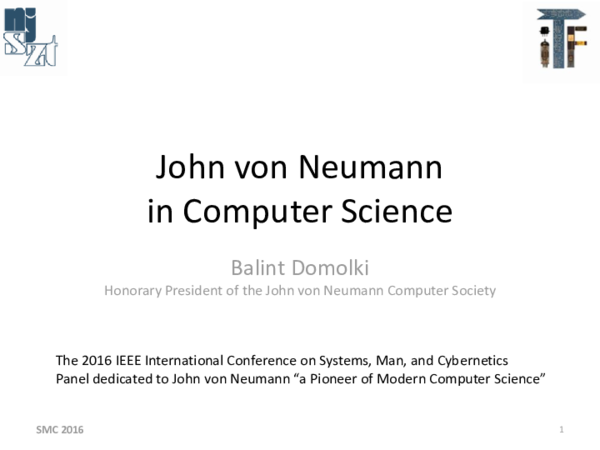 (PPT) John von Neumann in Computer Science