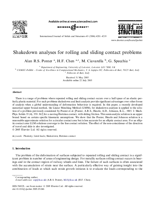 (PDF) Shakedown analyses for rolling and sliding contact problems.pdf