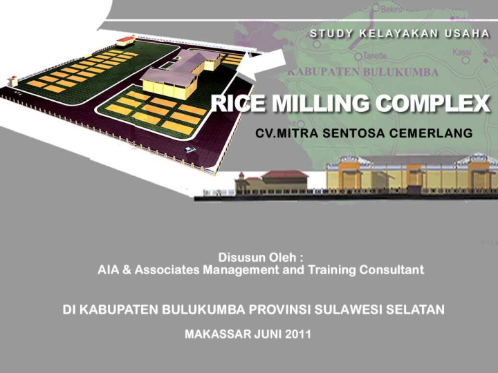 (PDF) Studi Kelayakan Usaha Rice Processing Complex di Kabupaten ...