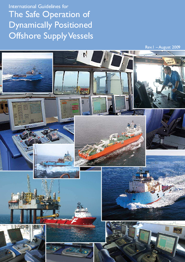 (PDF) The Safe Operation of Dynamically Positioned Offshore Supply Vessels