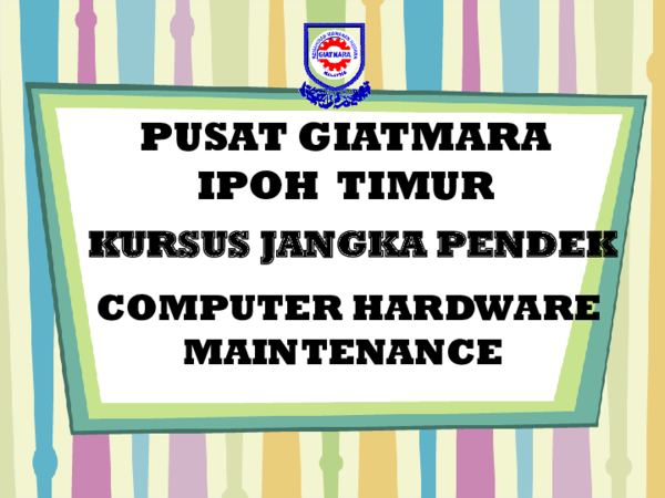 (PPT) hardware maintenance.ppt | Hamzah Ismail - Academia.edu