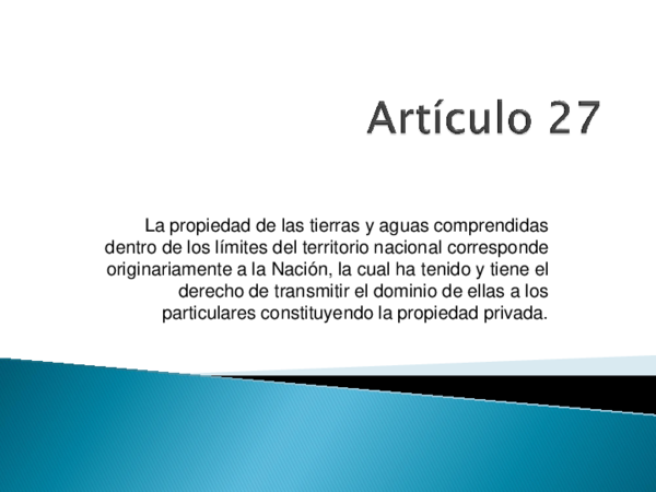 (PPT) Artículo 27 | Hector García - Academia.edu