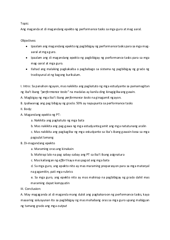 (DOC) Draft public speaking