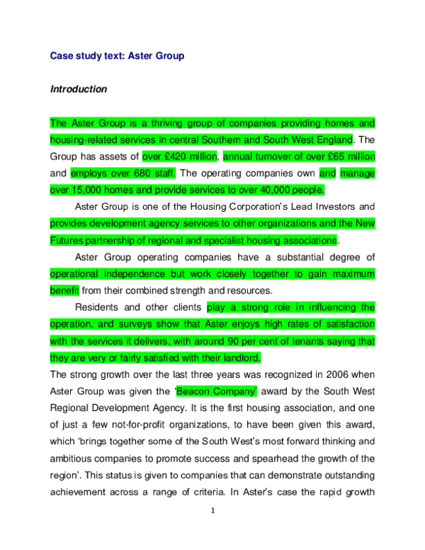 (DOC) Case Study Organizational Behavior