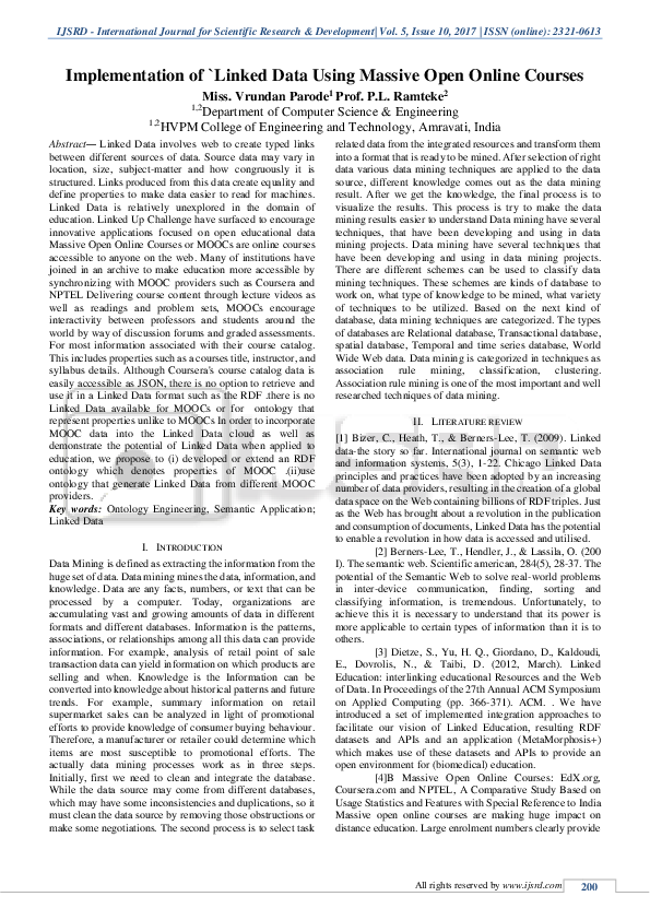 (PDF) Implementation of`Linked Data Using Massive Open Online Courses ...