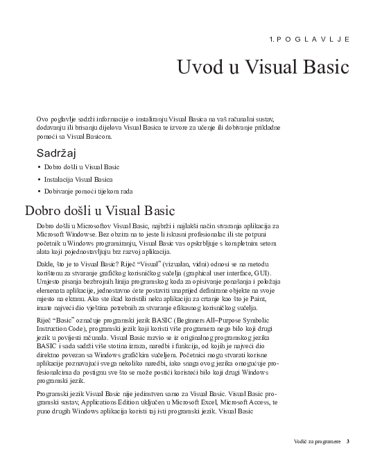 (PDF) Uvod u Visual Basic