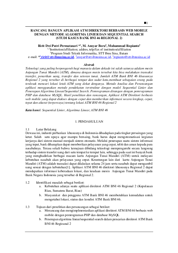 (DOC) RANCANG BANGUN APLIKASI ATM DIREKTORI BERBASIS WEB MOBILE DENGAN ...
