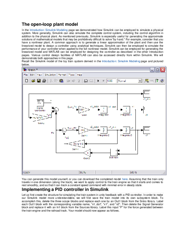 (DOC) The open-loop plant model | Obaid Khan - Academia.edu