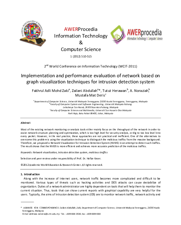 Pdf Implementation And Performance Evaluation Of Network Based On