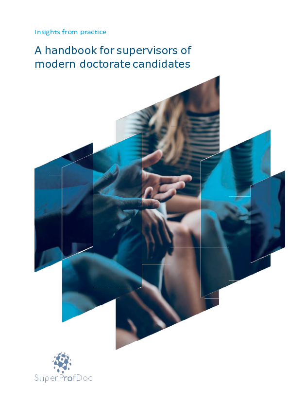 (PDF) Insights from practice A handbook for supervisors of modern ...