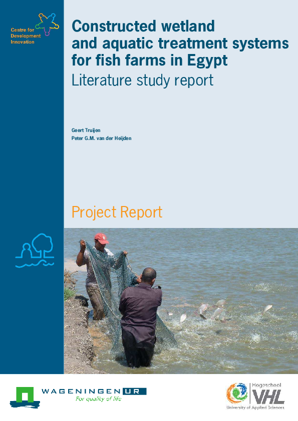 (PDF) Constructed wetland and aquatic treatment systems for fish farms ...