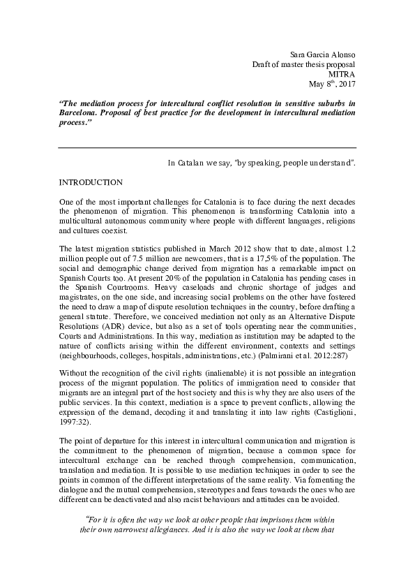 (PDF) MA Thesis Proposal Sara Garcia Alonso