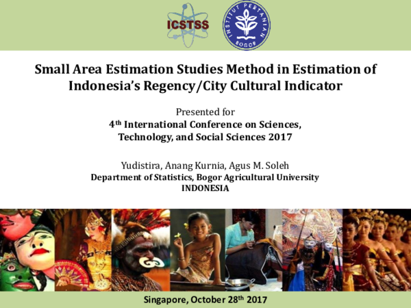 (PPT) Small Area Estimation Studies Method in Estimation of Indonesia's ...
