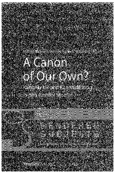 (PDF) CANONS AND CONTEXTS: BEYOND FRAGMENTATION | Marina Hughson ...