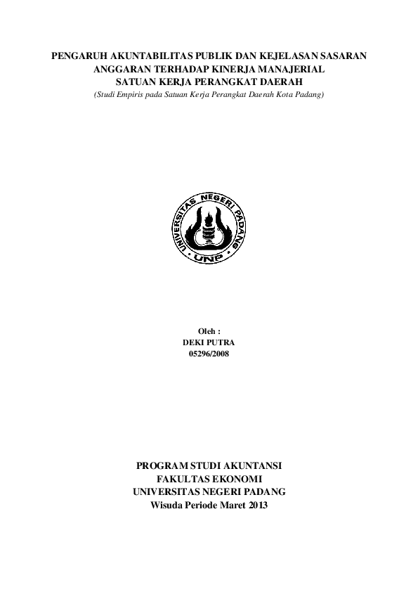 (PDF) PROGRAM STUDI AKUNTANSI FAKULTAS EKONOMI UNIVERSITAS NEGERI ...