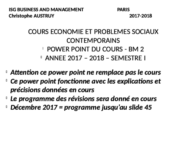(PDF) COURS ECONOMIE ET PROBLEMES SOCIAUX CONTEMPORAINS