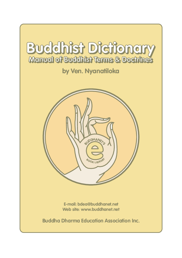 (PDF) Buddha Dharma Education Association Inc. Buddhist Dictionary ...