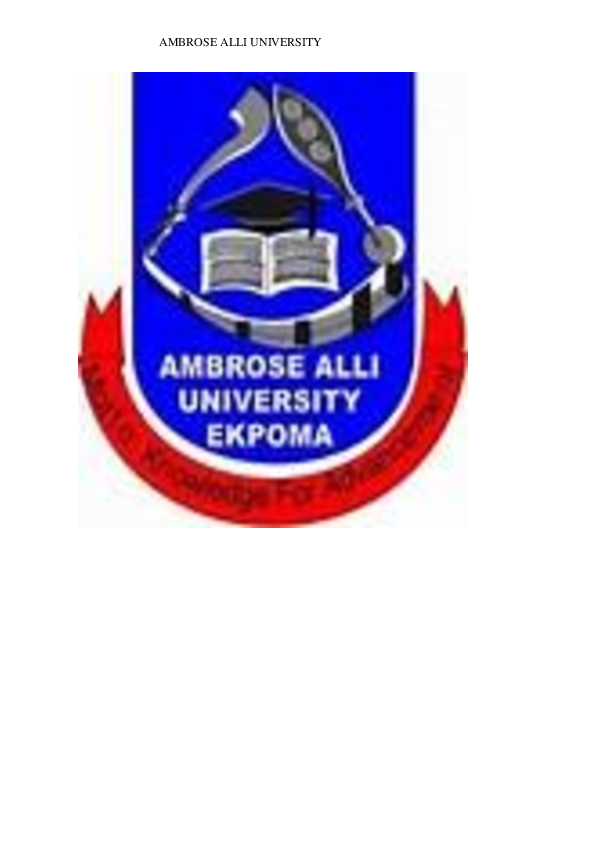 (DOC) AMBROSE ALLI PROJECT ON LAW