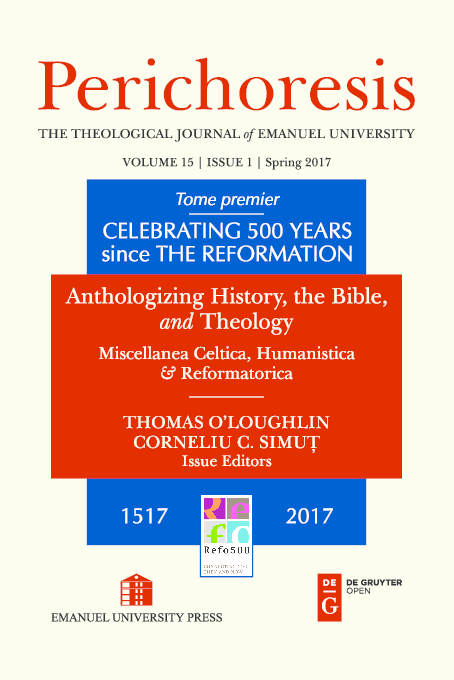 (PDF) Perichoresis 15.1 (2017) | CORNELIU C. SIMUȚ - Academia.edu