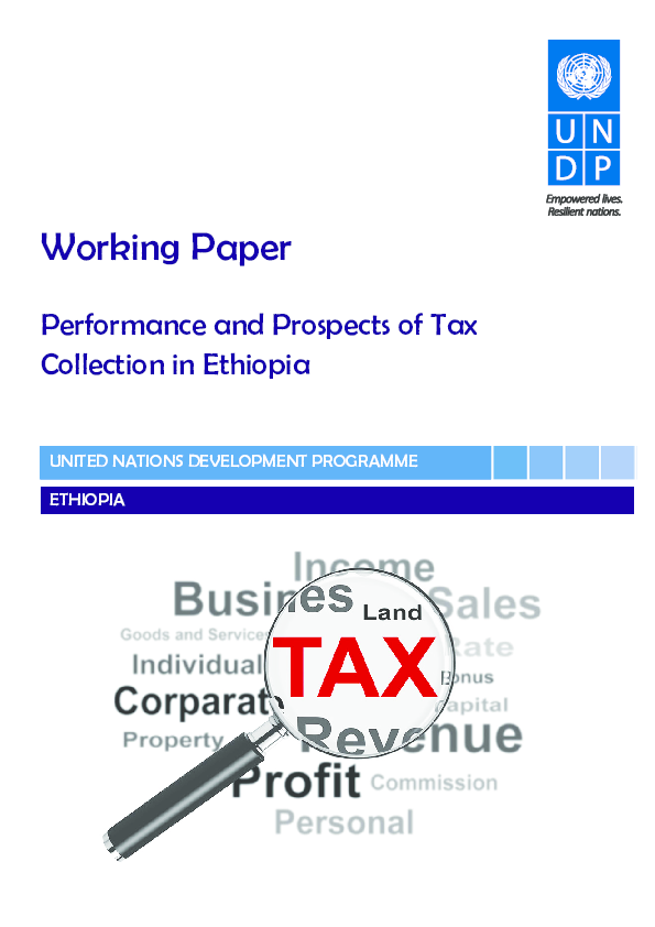 (PDF) UNITED NATIONS DEVELOPMENT PROGRAMME Working Paper Performance ...