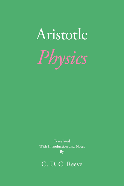 (PDF) Aristotle Physics Translated With Introduction and Notes