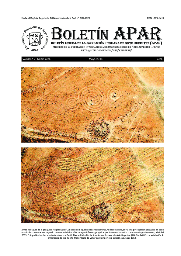 (PDF) La importancia de las quilcas o el arte rupestre en las ...