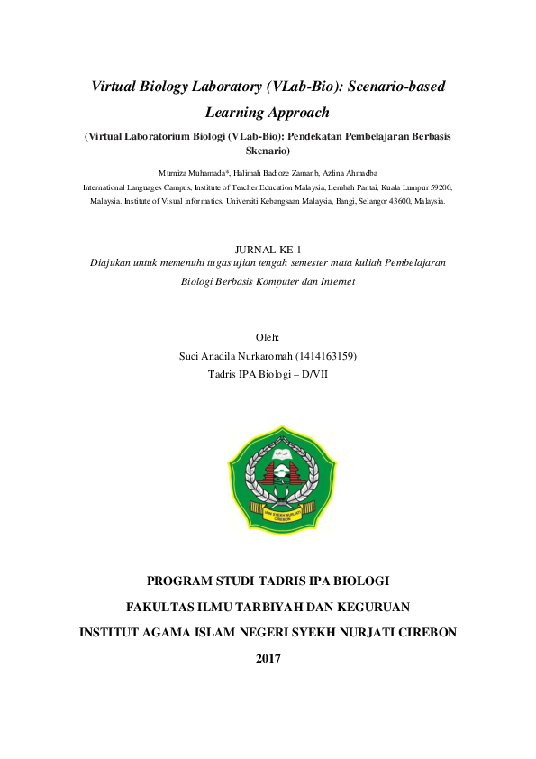 (PDF) Journal Review about Virtual Laboratory (PDF) Journal Review about Virtual Laboratory