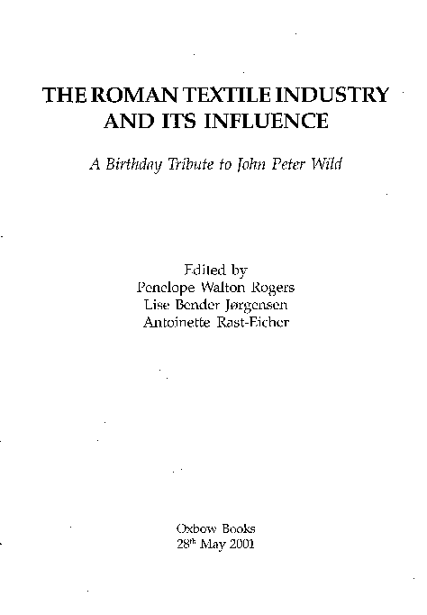 (PDF) Weaving twill on a Warp-Weighted Loom | Rolf Verberg - Academia.edu