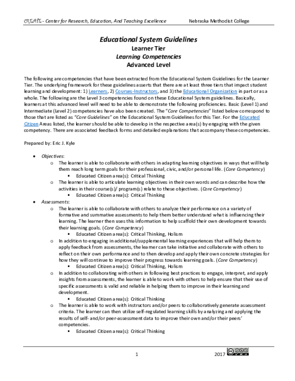 (PDF) Educational System Guidelines Learner Tier - Learning ...