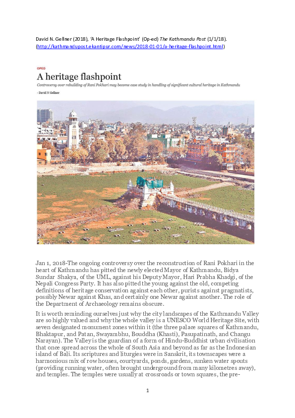 (PDF) A Heritage Flashpoint KTM Post