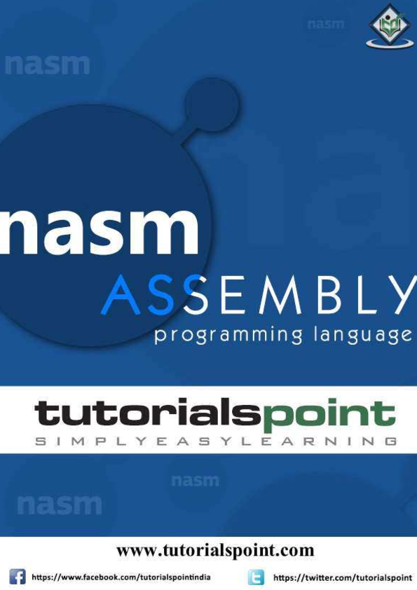 assembly language basics pdf