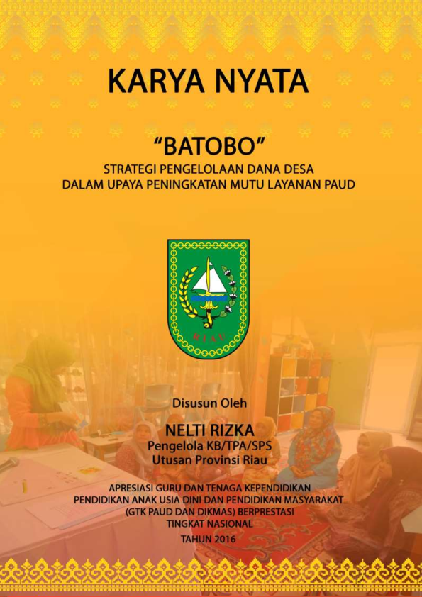 (PDF) “BATOBO” SEBAGAI STRATEGI PENGELOLAAN DANA DESA DALAM UPAYA ...