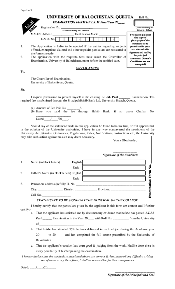 (PDF) UoB L.L.M Form (Final)