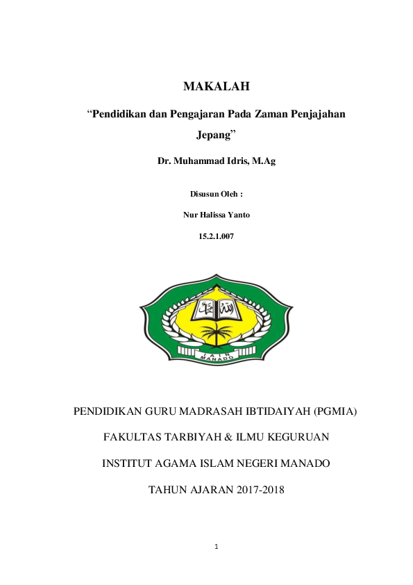 (PDF) Nur Halissa yanto