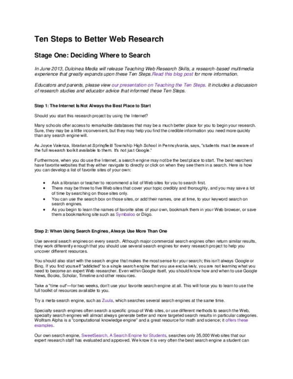 (DOC) Ten Steps to Better Web Research.docx