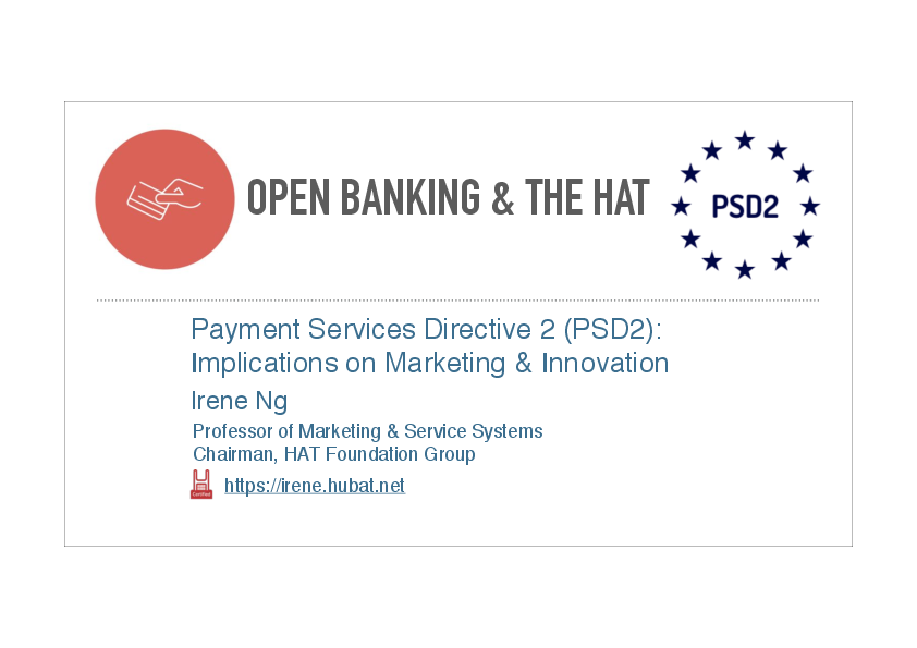 (PDF) Payment Services Directive 2 (PSD2): Implications on Marketing ...