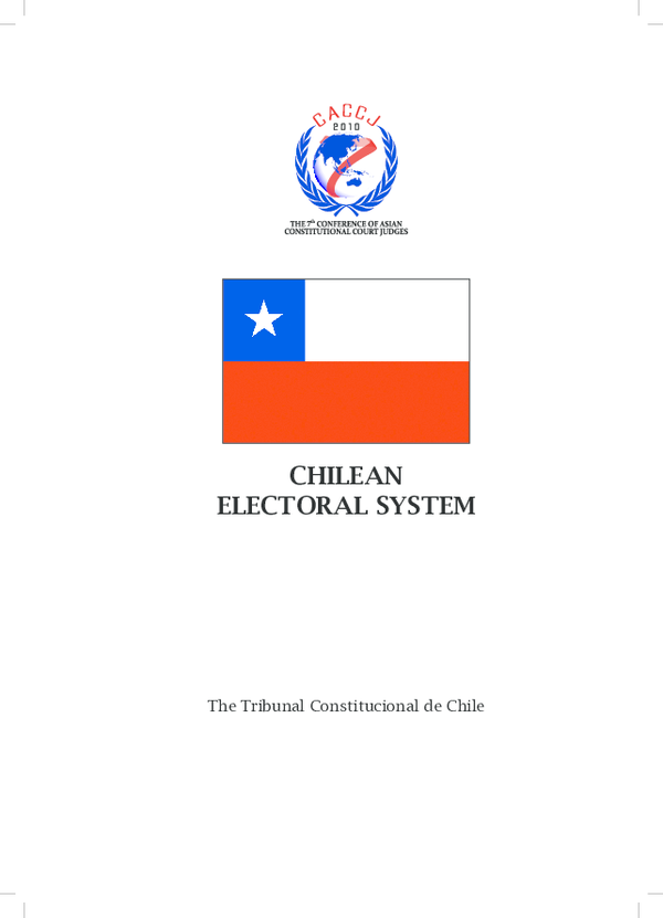 (PDF) CHILEAN ELECTORAL SYSTEM