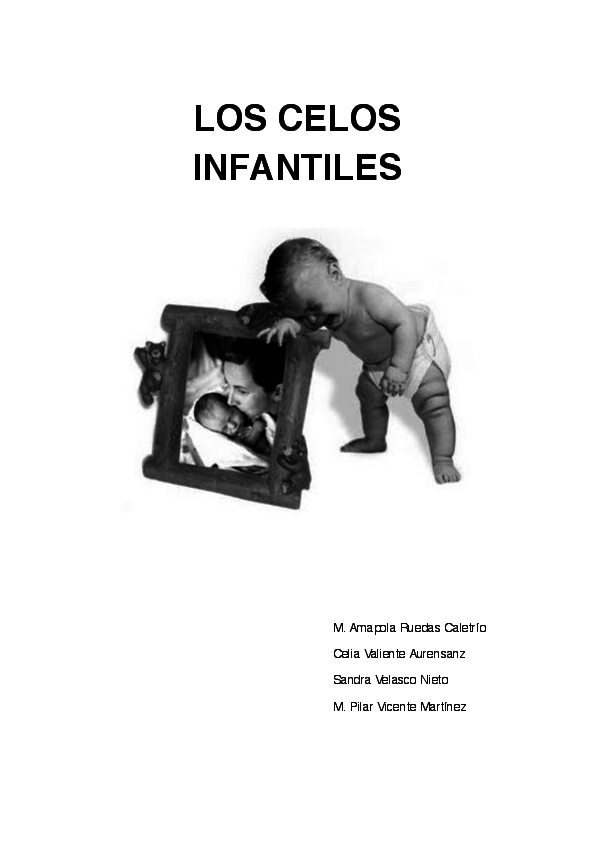 (PDF) Los celos infantiles