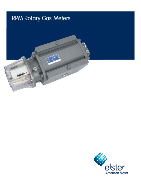 (PDF) RPM Rotary Gas Meters