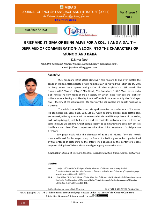 (PDF) GRIEF AND STIGMA OF BEING ALIVE.pdf