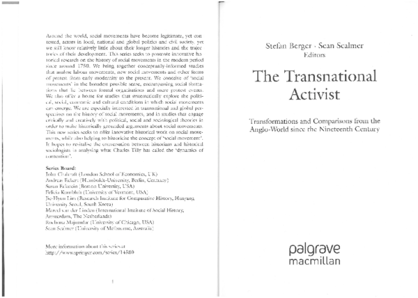 (PDF) A Very Rooted Cosmopolitan: E.P. Thompson's Englishness and His ...