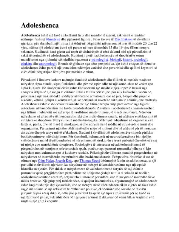 (DOC) Adoleshenca