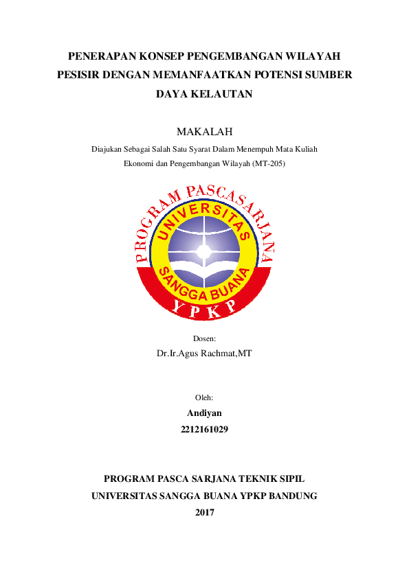 (PDF) Andiyan 2212161029 PROGRAM PASCA SARJANA TEKNIK SIPIL UNIVERSITAS ...